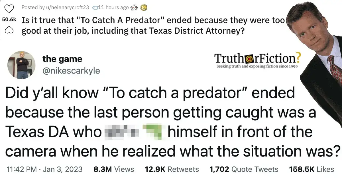 to catch a predator louis conradt – Truth or Fiction?